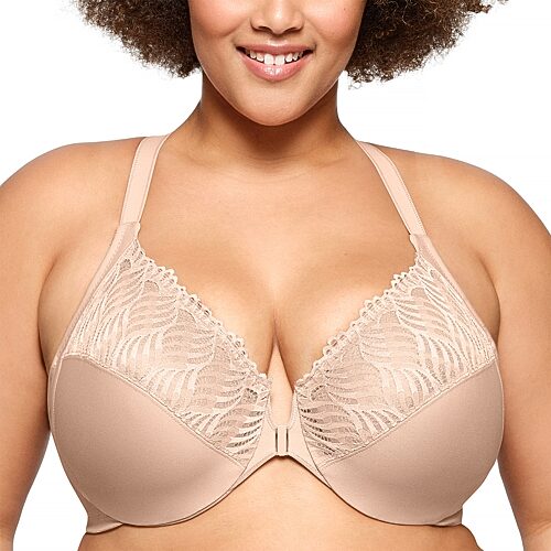 Click here for Glamorise Front-Closure T-Back WonderWire Underwir... prices