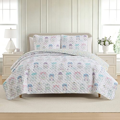 Click here for Lenox Printed Reversible Easy Care Wrinkle Resista... prices