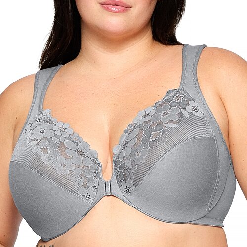 Click here for Glamorise Front-Close Cotton Wonderwire- 1241  B... prices