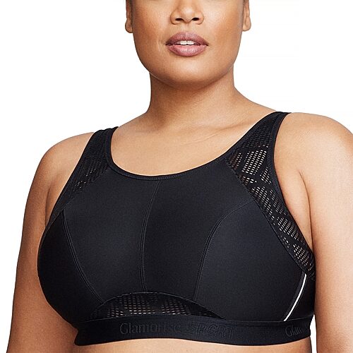 Click here for Glamorise No-Sweat Mesh Sports Wirefree Bra-1068... prices