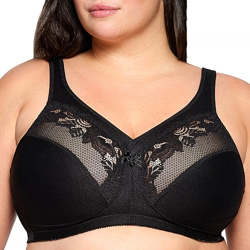 Click here for Glamorise MagicLift Minimizer Wirefree Bra-1003  D... prices