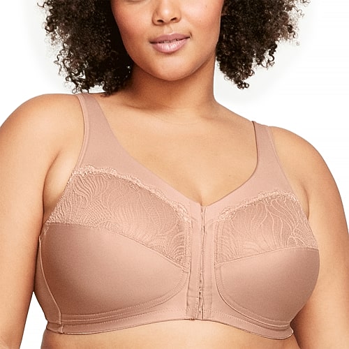 Click here for Glamorise MagicLift Natural Shape Front-Closure Wi... prices