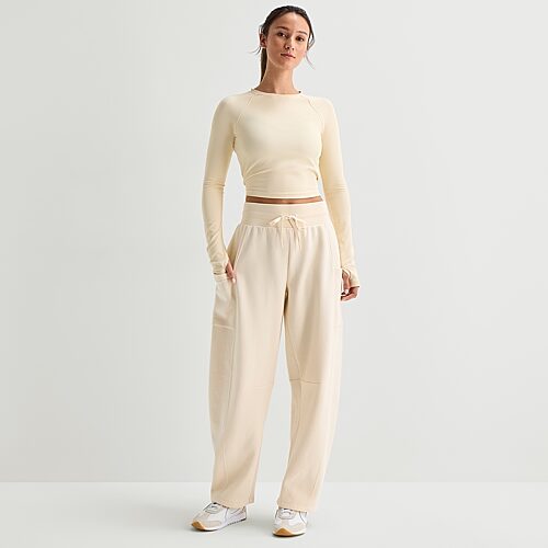 Click here for Xersion Womens Drawstring Waist Wide Leg Mid Rise... prices