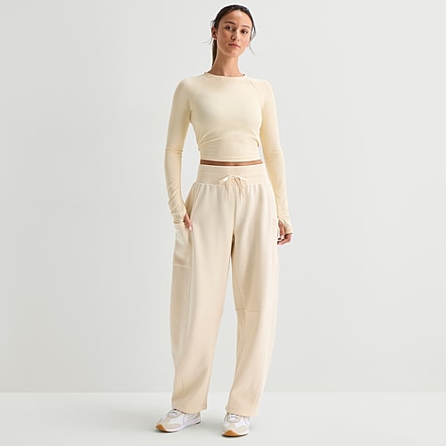 Click here for Xersion Womens Drawstring Waist Wide Leg Mid Rise... prices