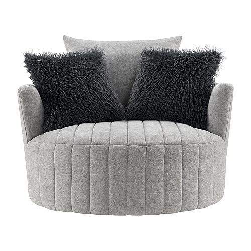 Click here for Furniture of America BALENA Swivel Accent Chair  O... prices