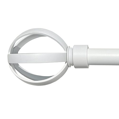 Click here for Achim Halo ¾ In Adjustable 3/4 IN Curtain Rod  One... prices