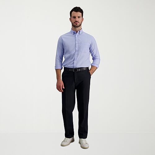 Click here for Haggar Mens Classic Fit Trouser  44 30  Black prices