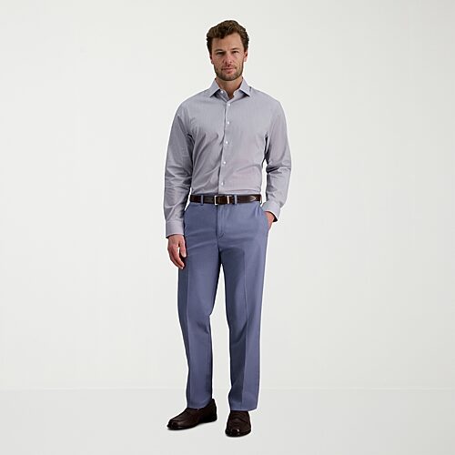 Click here for Haggar Iron Free Premium Khaki Mens Comfort Waistb... prices