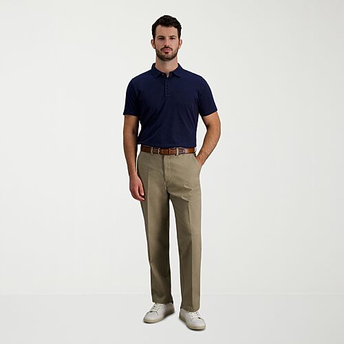 Click here for Haggar Mens Classic Fit Trouser  40 32  Beige prices