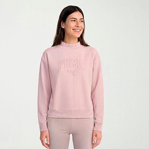 Click here for PUMA Womens Mock Neck Long Sleeve Sweatshirt  Smal... prices