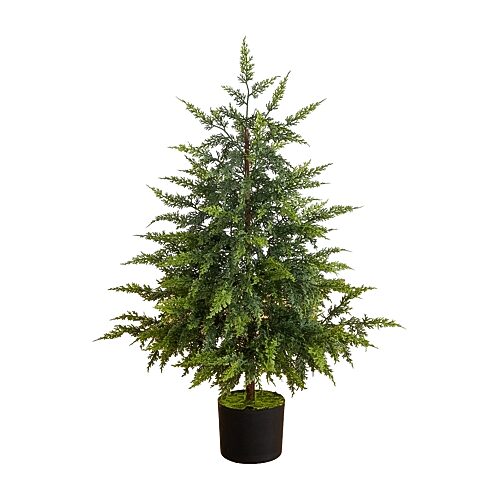 Click here for Nearly Natural 3ft Cedar 3 Foot Cedar Christmas Tr... prices