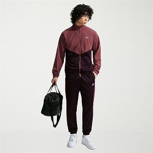 Click here for Nike Mens Tapered Mid Rise Regular Fit Track Pant... prices