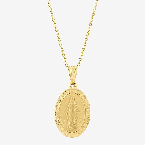 Click here for Bonded Brilliance Virgin Mary Womens 14K Gold Bond... prices