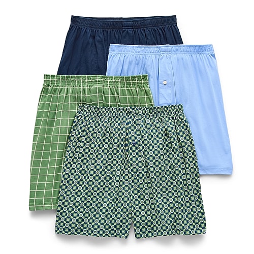 Click here for Stafford Cotton Knit Mens Boxers 305939  Medium  G... prices
