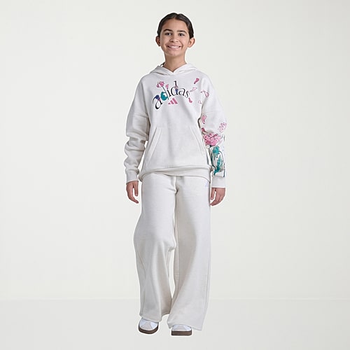 Click here for adidas Girls 7-16 Elastic Waistband Wide Leg Heath... prices