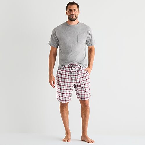 Click here for St. Johns Bay Mens Pajama Shorts  Xx-large  Gray prices