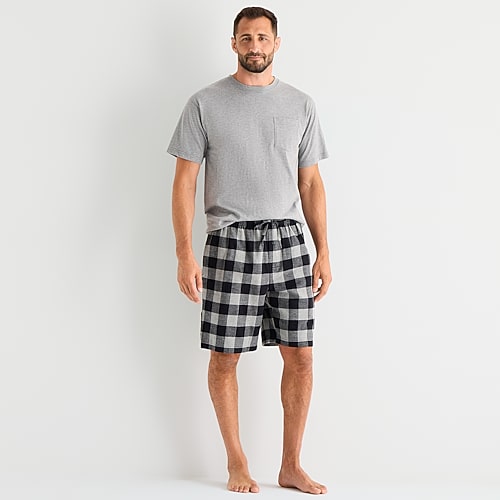 Click here for St. Johns Bay Mens Pajama Shorts  X-large  Gray prices