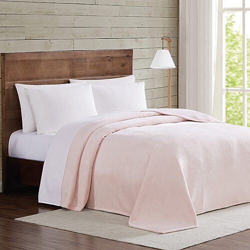 Click here for Truly Soft Velvet Plush Blanket  One Size  Pink prices