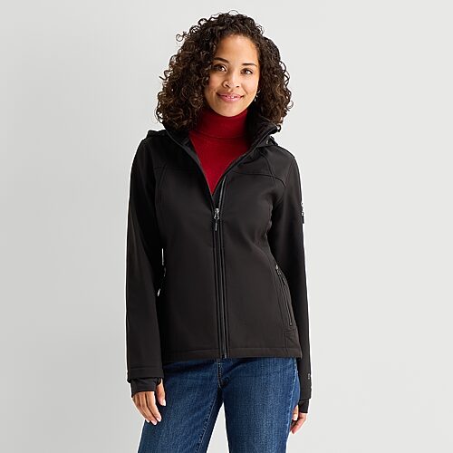 Click here for Free Country Womens Hooded Water Resistant Midweig... prices