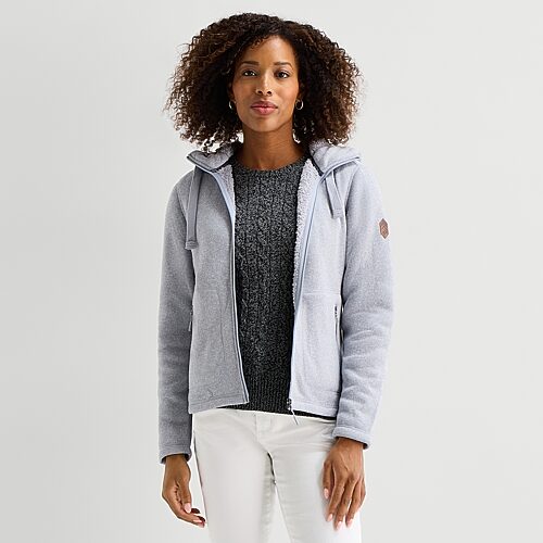 Click here for Free Country Womens Fleece Hooded Lightweight Jack... prices