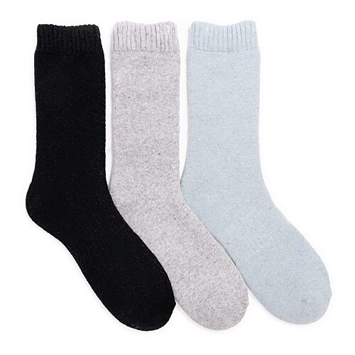 Click here for Muk Luks W Ml Ds Crew Socks 2 Pk Crew Wool Womens... prices