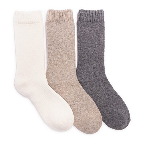 Click here for Muk Luks W Ml Ds Crew Socks 2 Pk Crew Wool Womens... prices