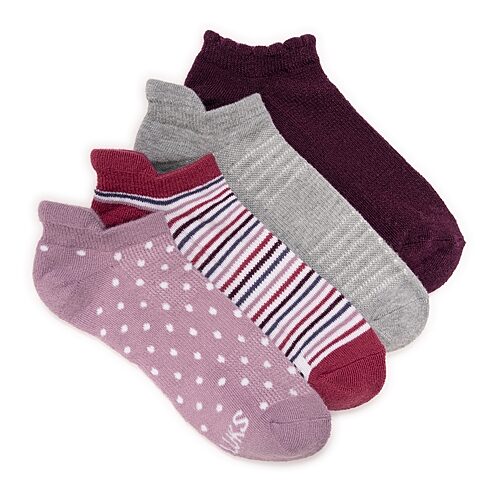 Click here for Muk Luks W Ml Ds Lc Socks 4 Pk Dream Step Low Cut... prices