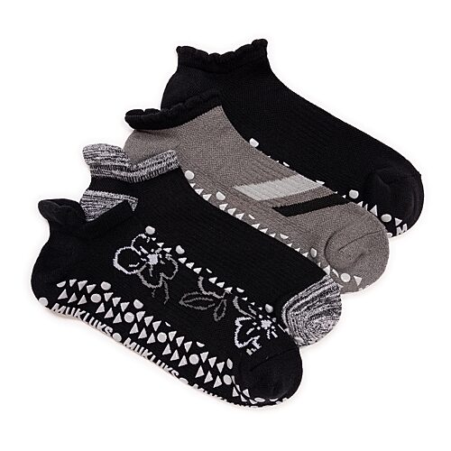Click here for Muk Luks W Ml Ds Crew Socks 3 Pk Crew Wool Blend W... prices