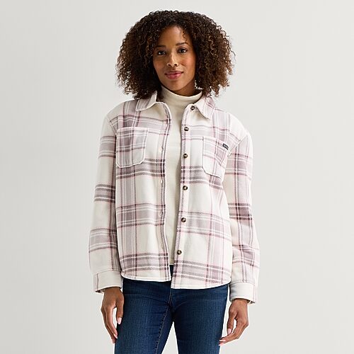 Click here for Free Country Womens Fleece Lightweight Shirt Jacke... prices