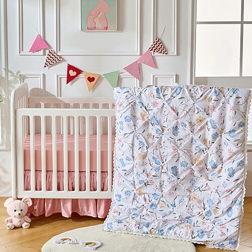 Click here for Sweet Home Collection Gardenia Floral 4-pc. Crib B... prices