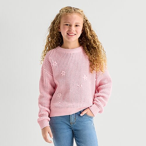 Click here for Thereabouts Little & Big Kid Girls Crew Neck Long... prices