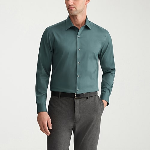 Click here for Van Heusen Mens Wrinkle Stretch Square Cuff Dress... prices
