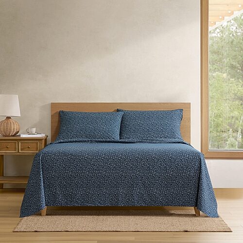 Click here for Eddie Bauer Petite Floral Sheet Set  One Size  Blu... prices