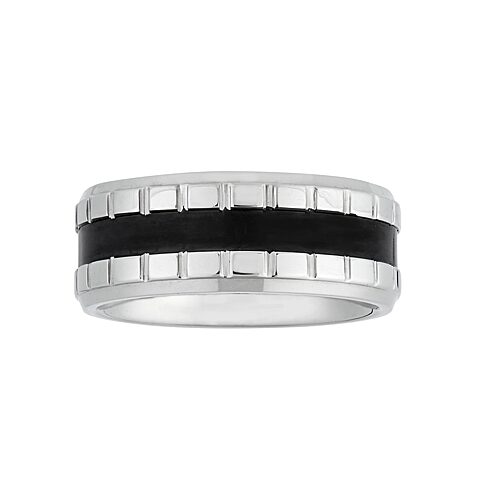Click here for Mens 9MM Stainless Steel Wedding Band  8 prices