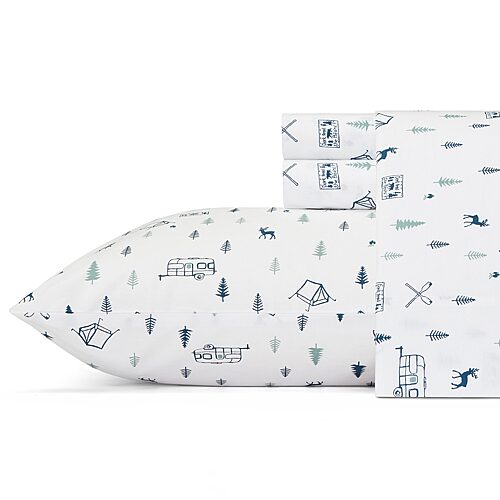 Click here for Eddie Bauer Campout Cotton Percale Sheet Set prices
