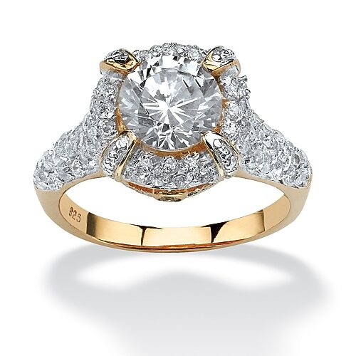 Click here for DiamonArt Womens 3 CT. T.W. White Cubic Zirconia 1... prices