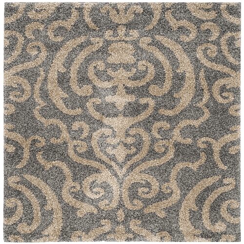 Click here for Safavieh Shag Collection Rosheen Damask Square Are... prices