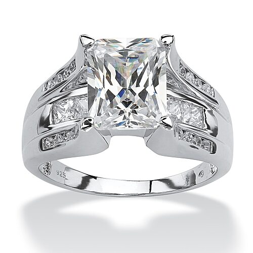 Click here for DiamonArt Womens 4 3/4 CT. T.W. White Cubic Zircon... prices