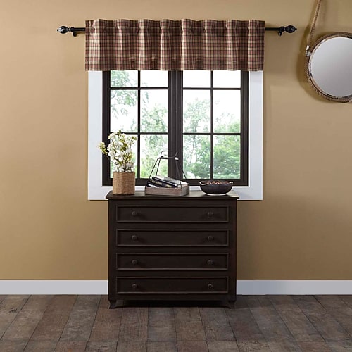 Click here for Crosswoods Rod Pocket Tailored Valance  One Size... prices