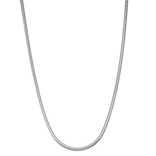 Click here for Mens Sterling Silver 20 Inch Snake Chain Necklace... prices