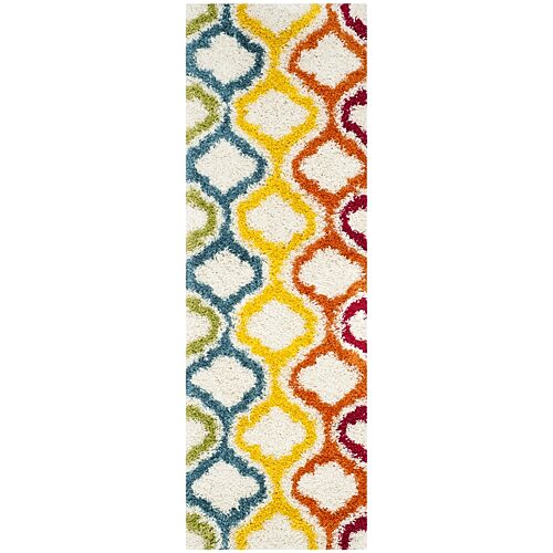 Click here for Safavieh Shag Kids Collection Mendoza Geometric Ru... prices