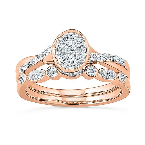 Click here for Womens 1/3 CT. T.W. Natural White Diamond 10K Gold... prices