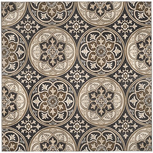 Click here for Safavieh Lyndhurst Collection Evette Floral Square... prices