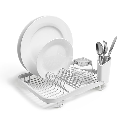 Click here for Umbra White Nickel Dish Rack  One Size  White prices