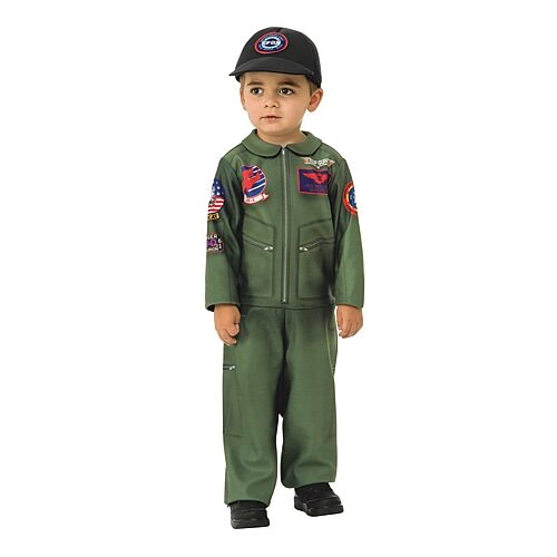 Click here for Toddler Boys Top Gun Romper 2-pc. Costume  3t-4t... prices