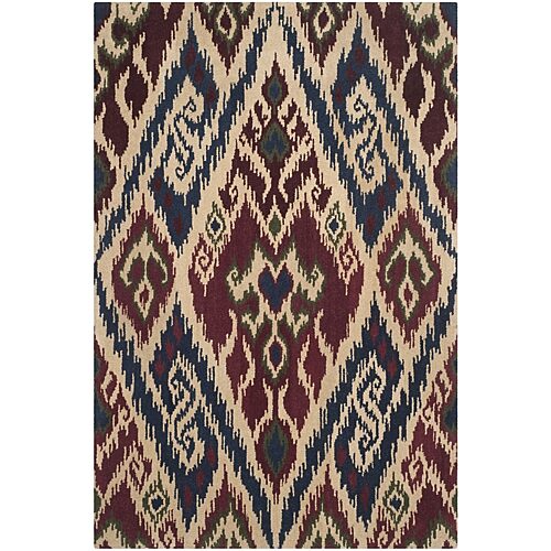 Click here for Safavieh Capri Collection Sonam Damask Area Rug  O... prices