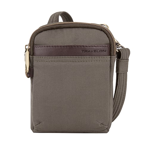 Click here for Travelon Anti-Theft Courier Crossbody Bag  One Siz... prices
