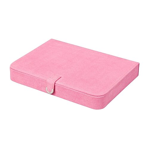 Click here for Mele & Co. Cameron Plush Fabric Jewelry Box with T... prices