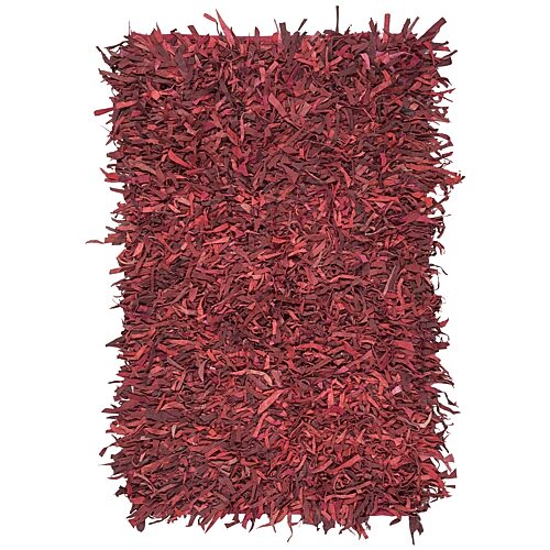 Click here for Safavieh Leather Shag Collection Akilah Solid Area... prices